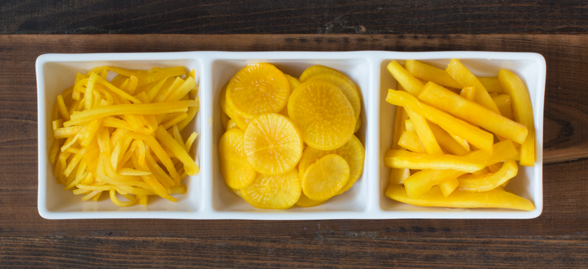 Takuan-style Pickled Daikon Radish with Turmeric – whatscookingatrays